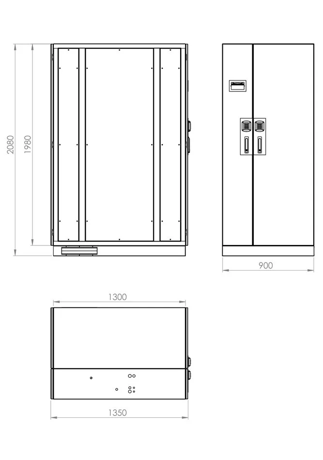 Micro Data Center Rack Cabinet
